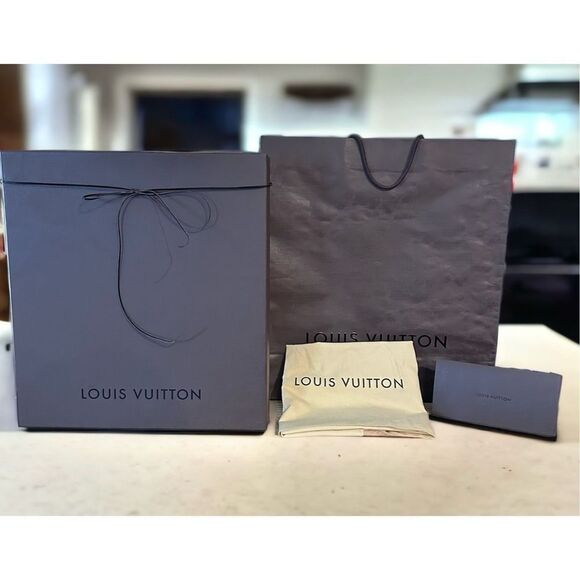 Louis Vuitton | Other | Louis Vuittonfull Gift Box Set Large Shopping ...